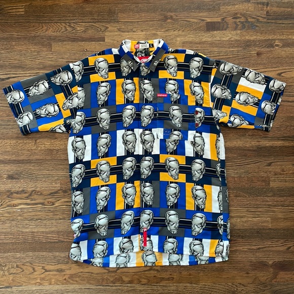 Marvel | Shirts | Marvel X Ecko Vintage Button Up | Poshmark